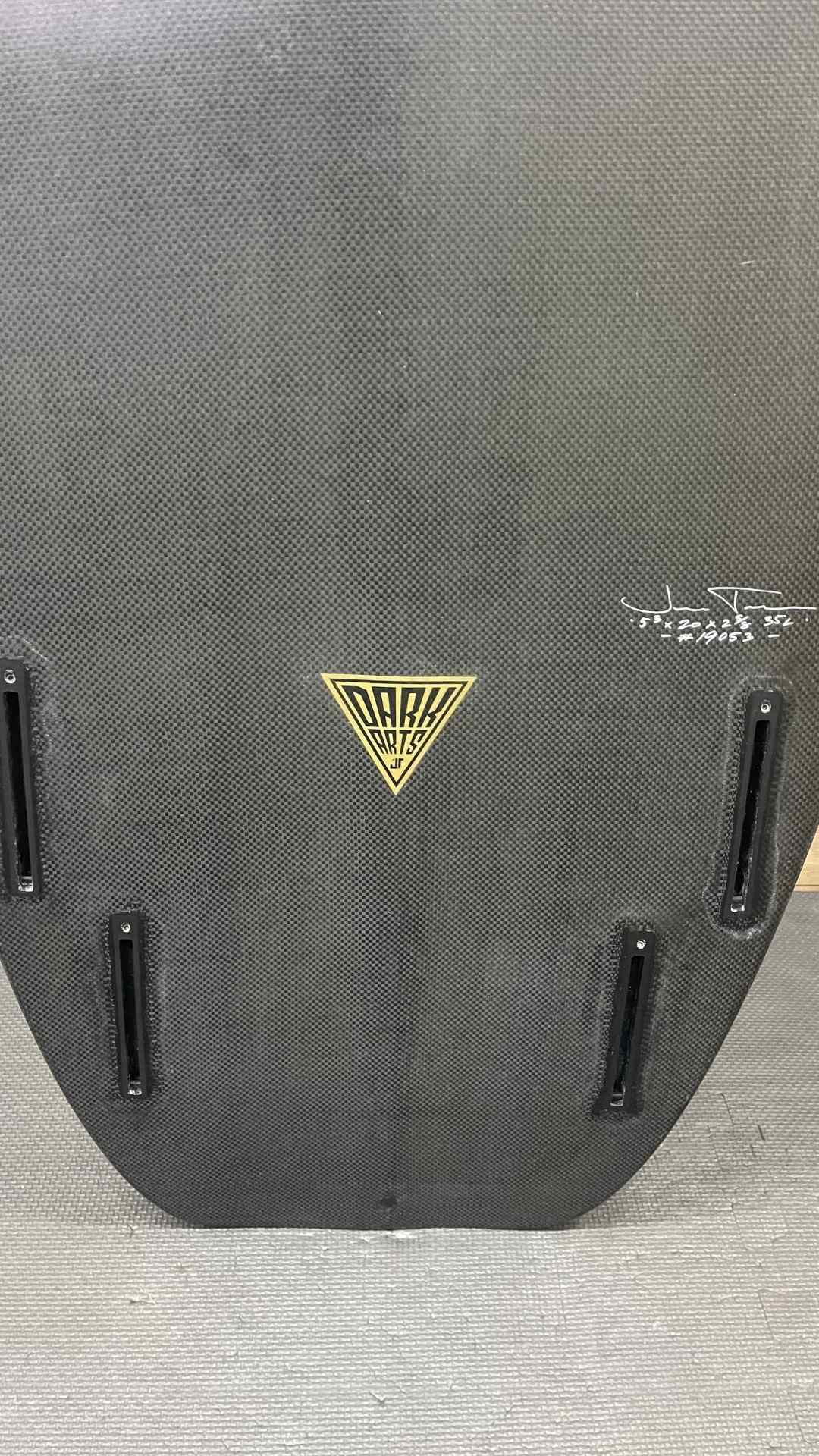 Used Dark Arts JT Surfboards Coffin Mini Simmons for sale Used Dark Arts JT Surfboards Coffin Mini Simmons for sale