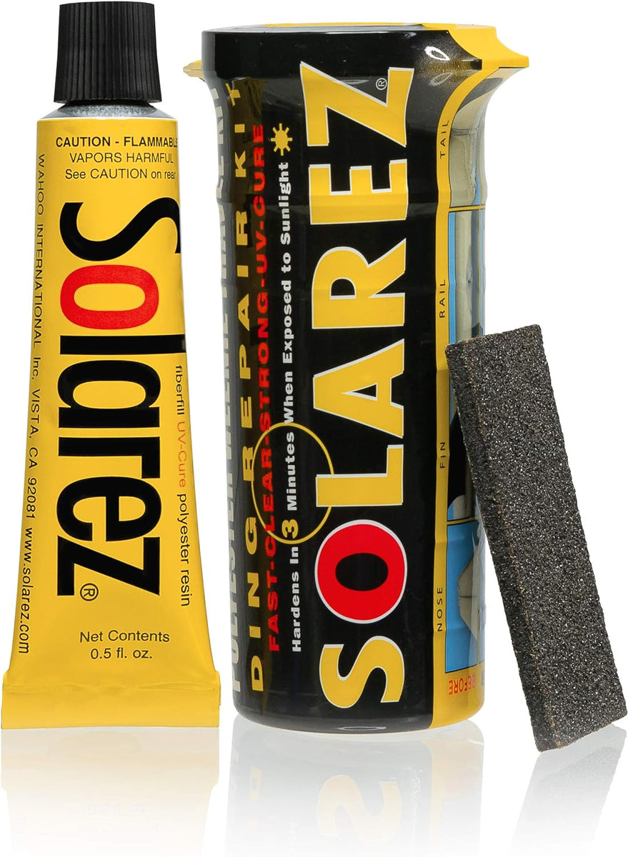 SOLAREZ UV Cure Polyester Weenie Travel Kit - Surfboard Repair Kit ...