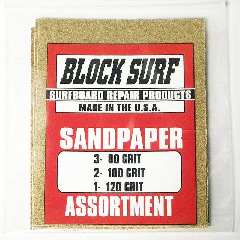 Block Surf Sand Paper Pack – The Board Source