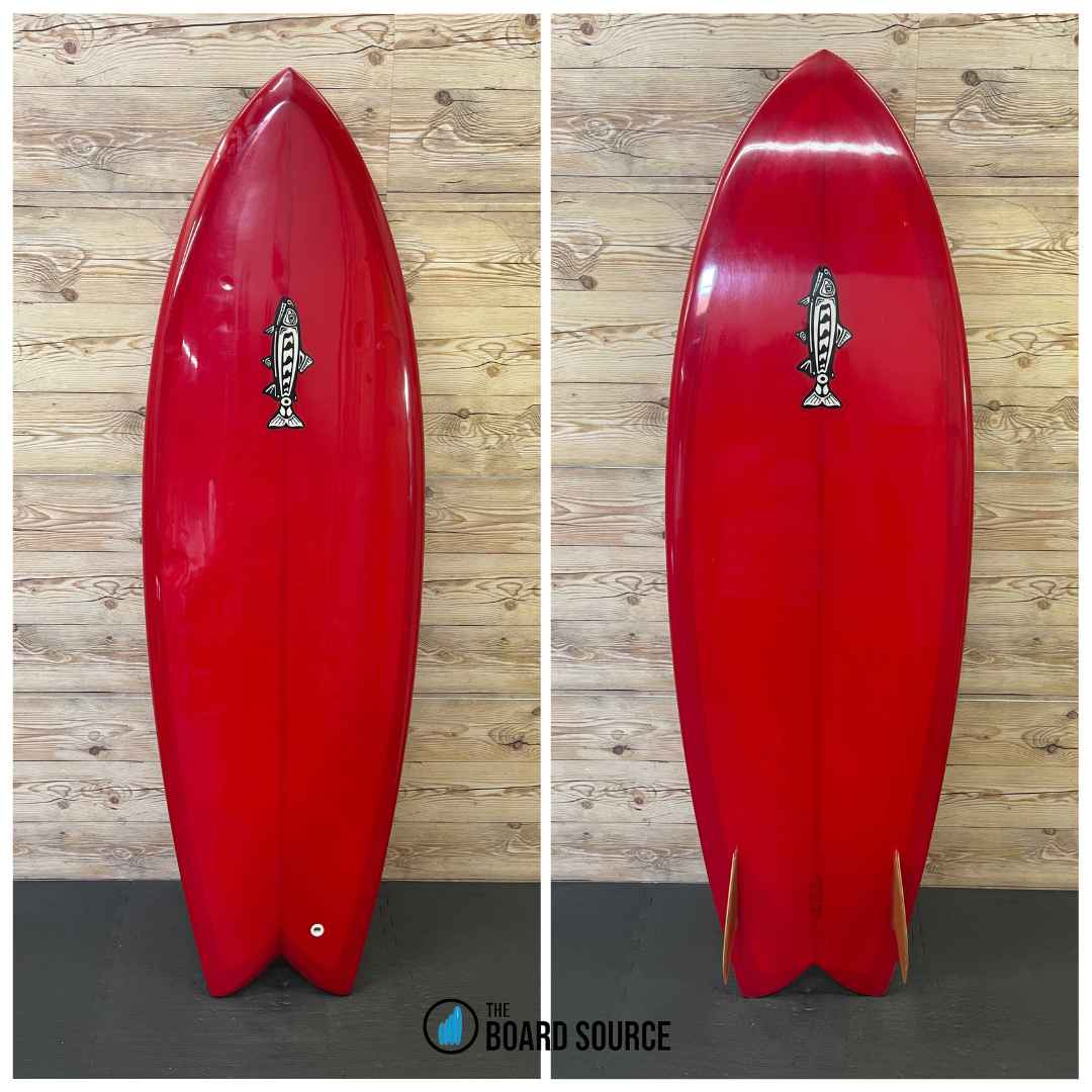 Used 5'8" Barry V Twin Fin Fish for Sale - Just $395 – The Board Source