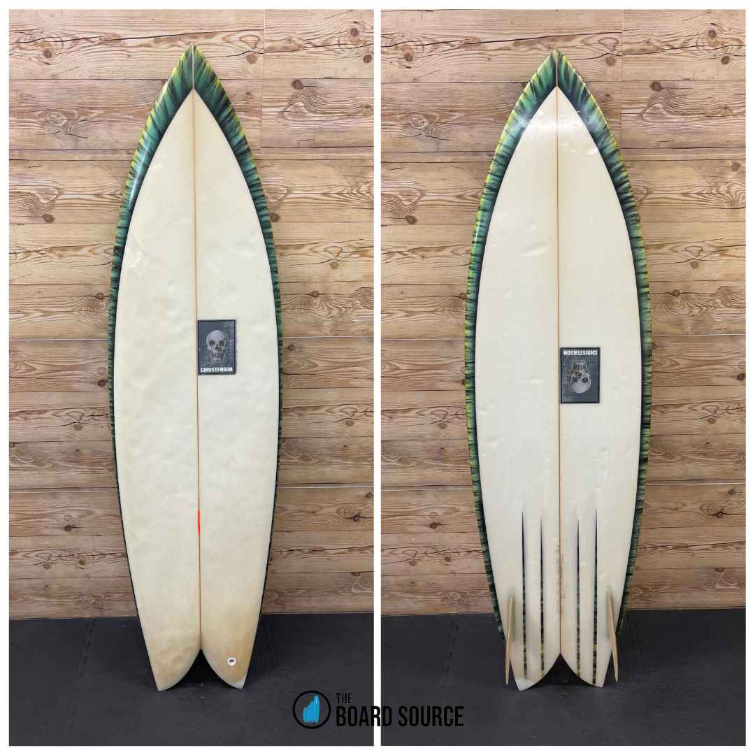 Used 5'10" Chris Christenson Channekl Twin Fish Surfboard for Sale ...