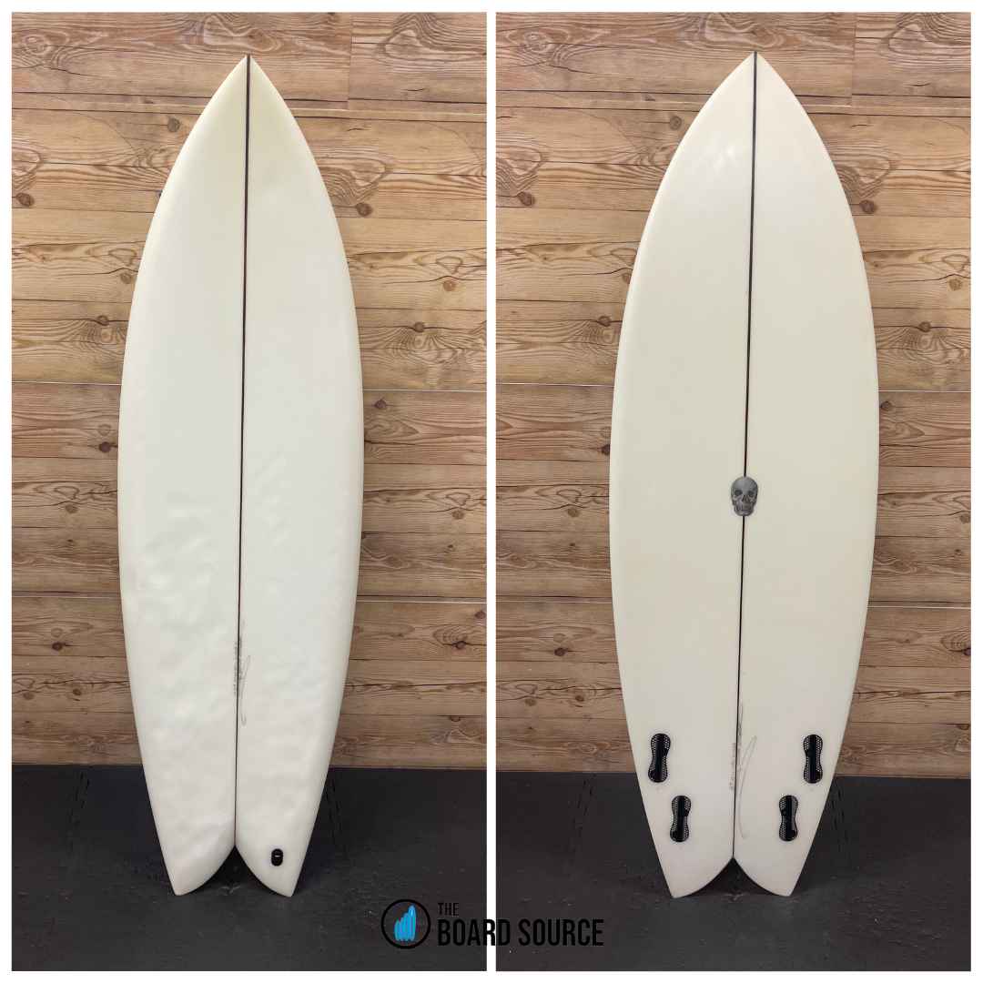 USED 5'3" Chris Christenson Quad Fish Surfboard for Sale – The Board Source