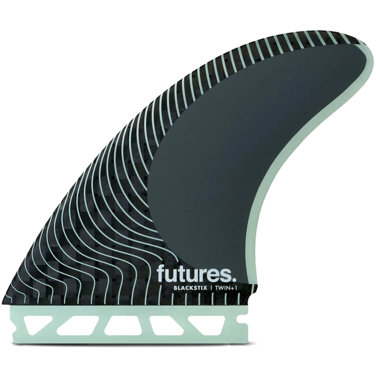 Shop Futures BlackStix Twin+1 Shortboard Fins - The Board Source