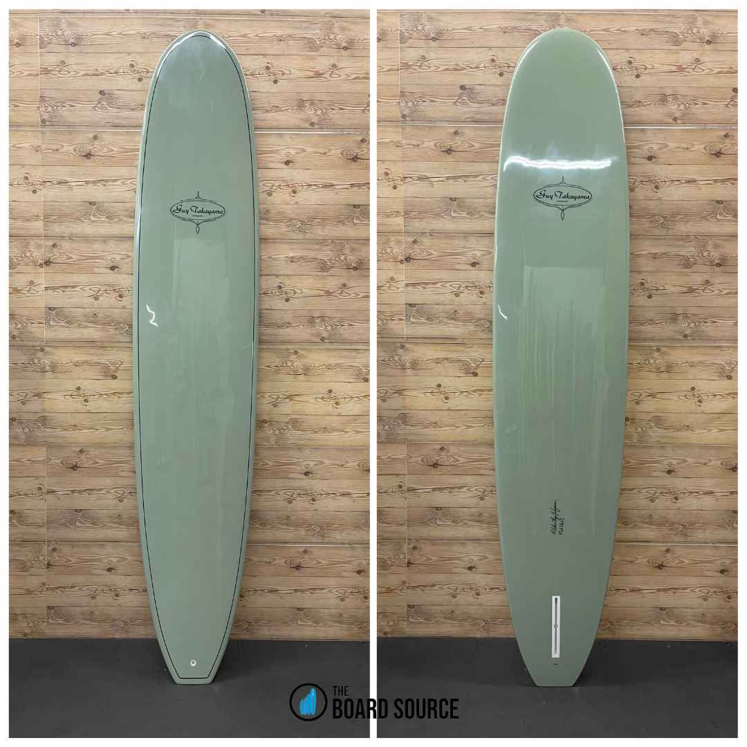 For Sale | Gut Takayama Single Fin Longboard 9'8" – The Board Source