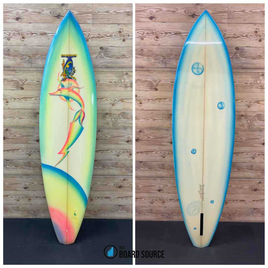 For Sale - Mike Hynson Rainbow Single Fin Retro Surfboard – The Board ...