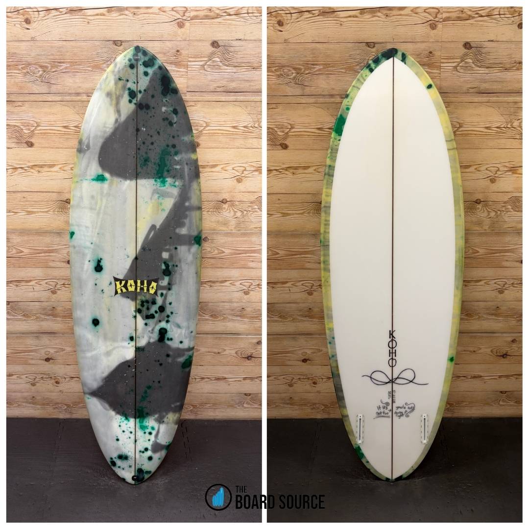 Used surfboards for sale - Koho Surfboards Twin Pin – The Board Source