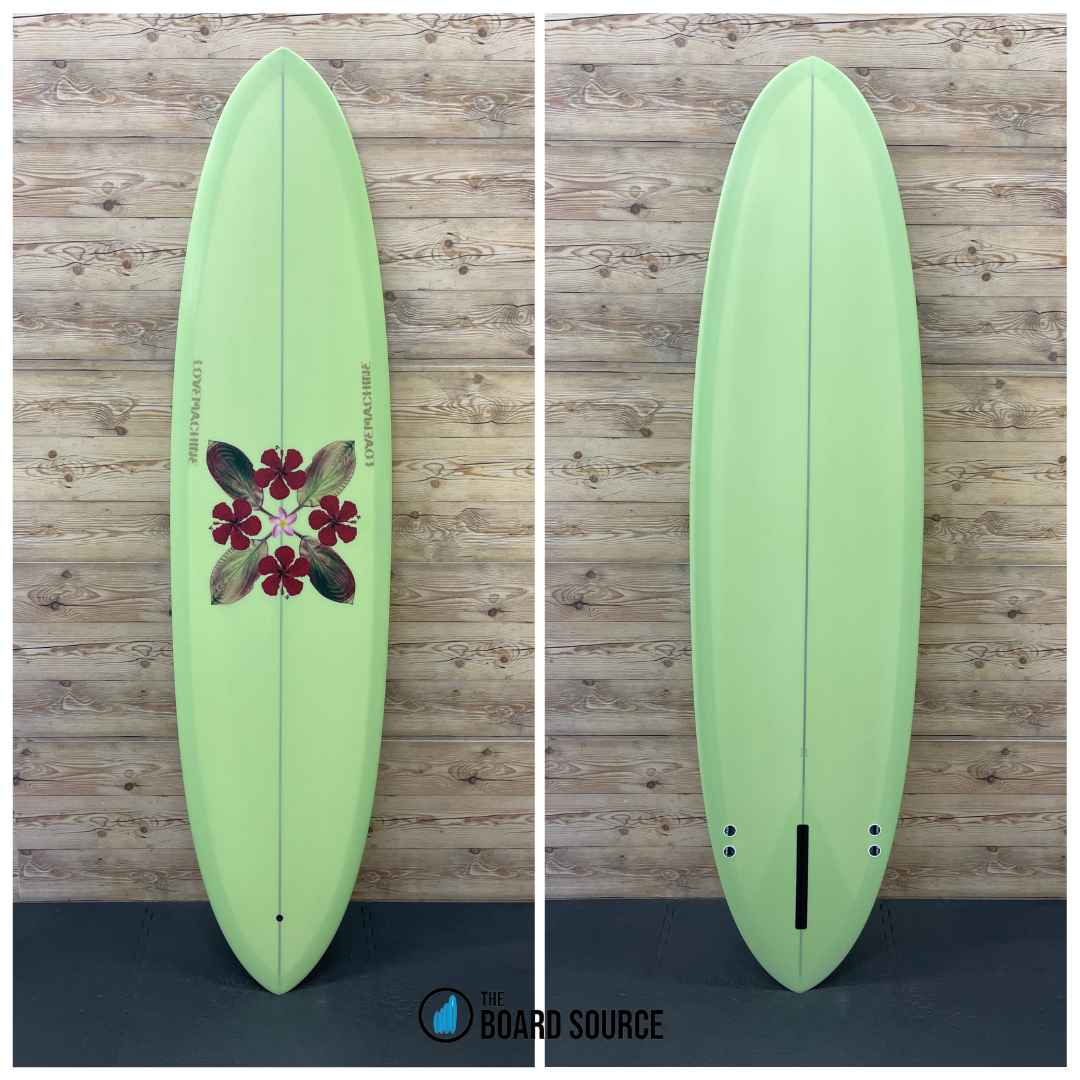 FOR SALE Used Lovemachine Surfboards Thick Lizzy 7'4" – The Board Source