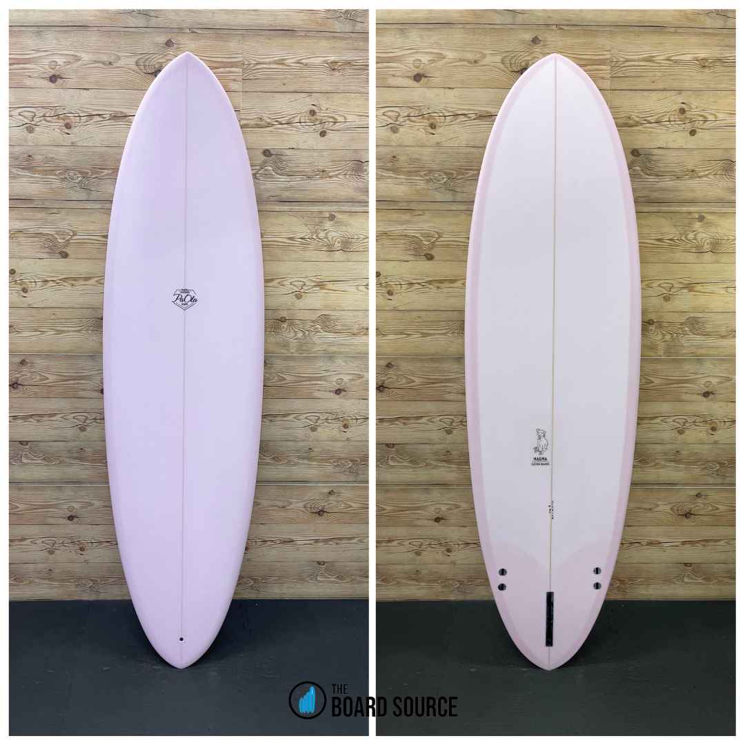 Magma Surfboards 6'6" Pink 2+1 Surfboard for Sale – The Board Source