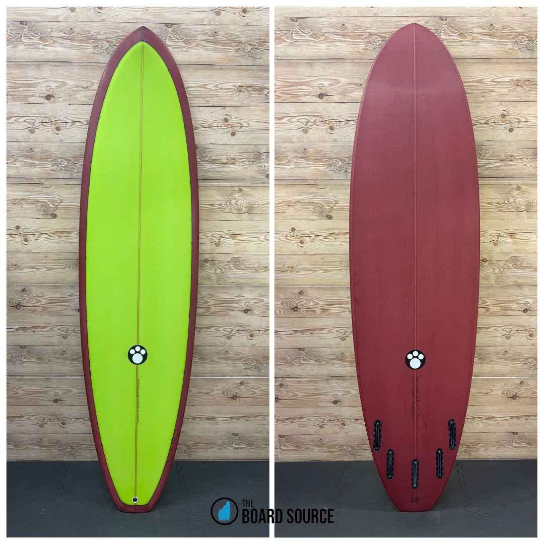 HAND-SHAPED New Maurice Cole RV Red Dingo 7'2" for Sale – The Board Source
