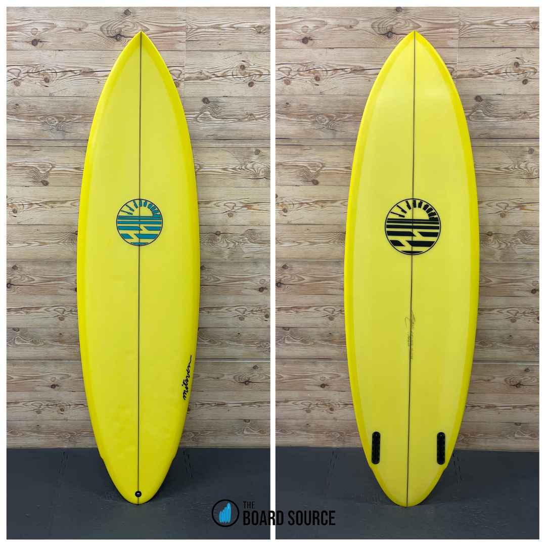 Used Bob Mitsven 6'4" Twin Pin Surfboard for Sale – The Board Source