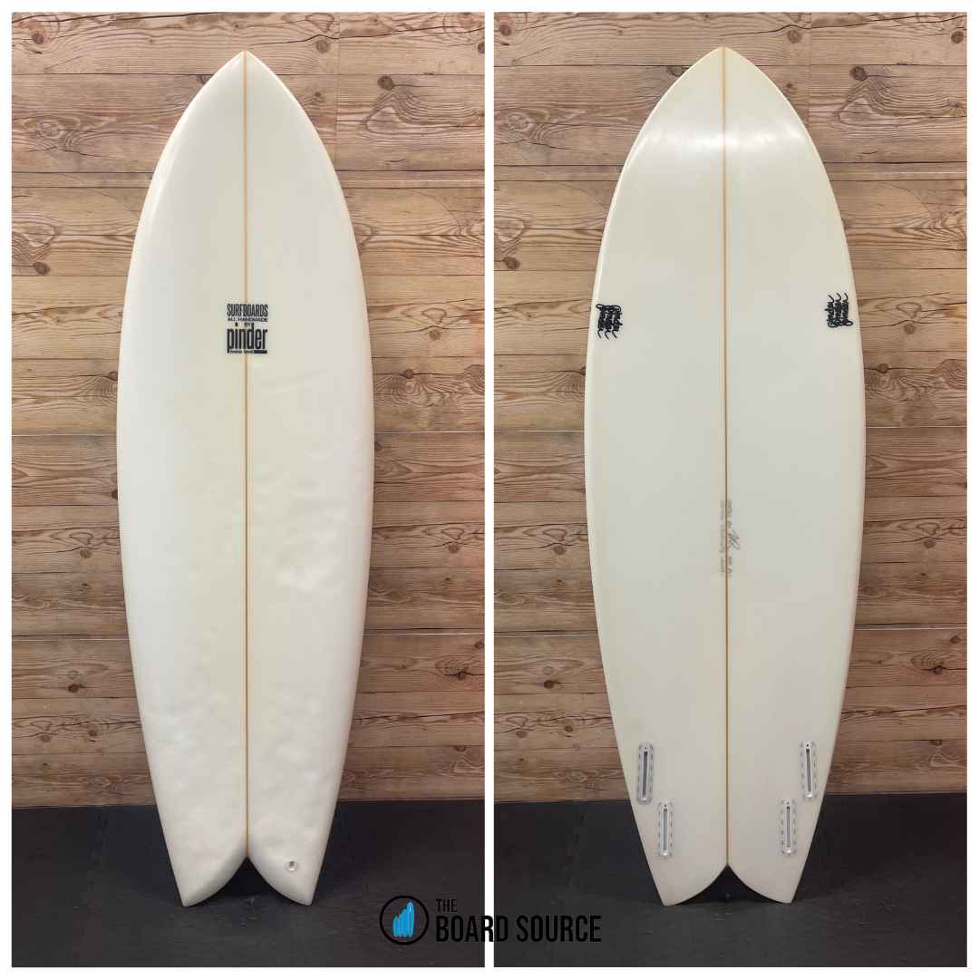 Surfboards For Sale: Pinder Twin Fish 5'8" – The Board Source