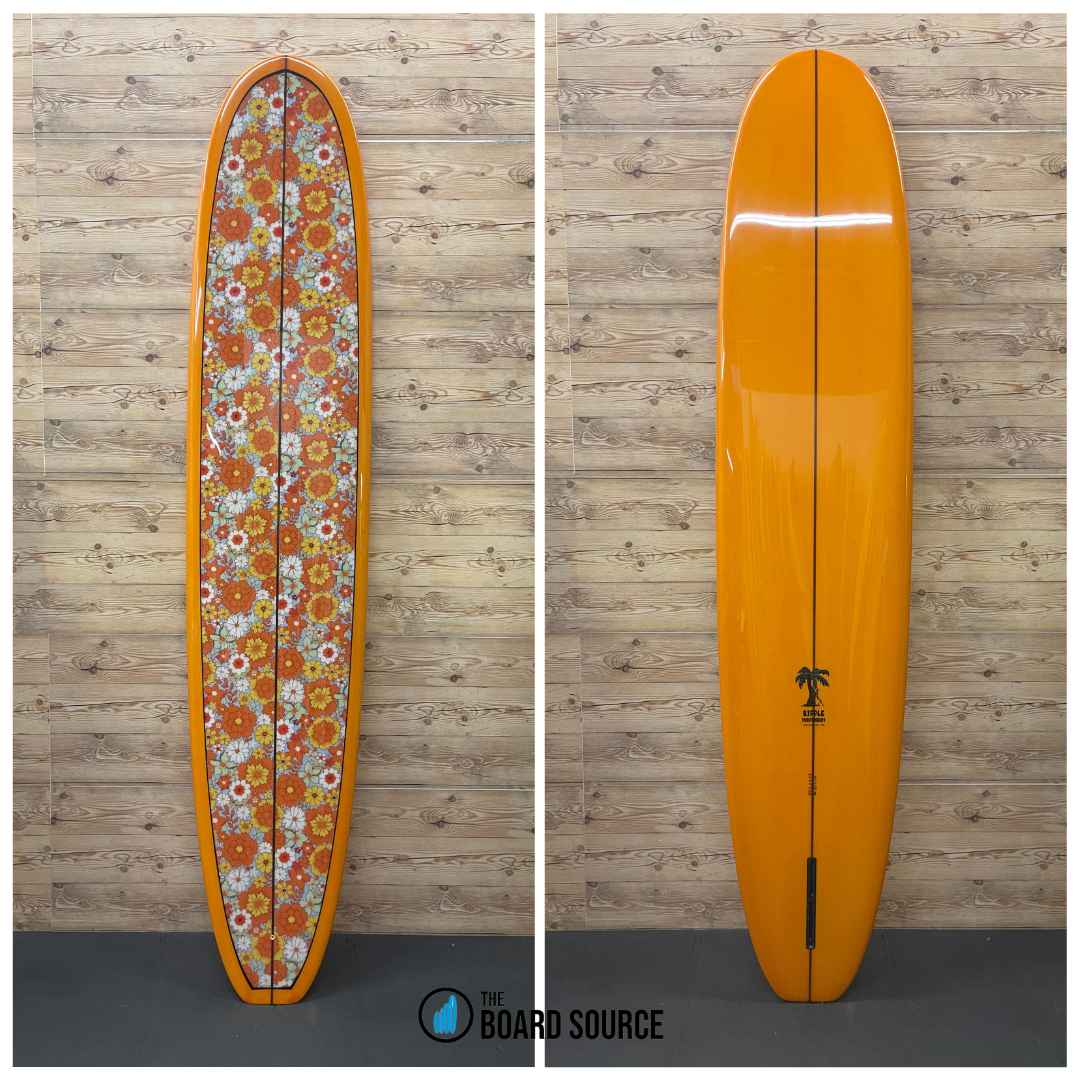 For Sale | Ripple Surfboards Floral Single Fin Longboard 9ft – The ...
