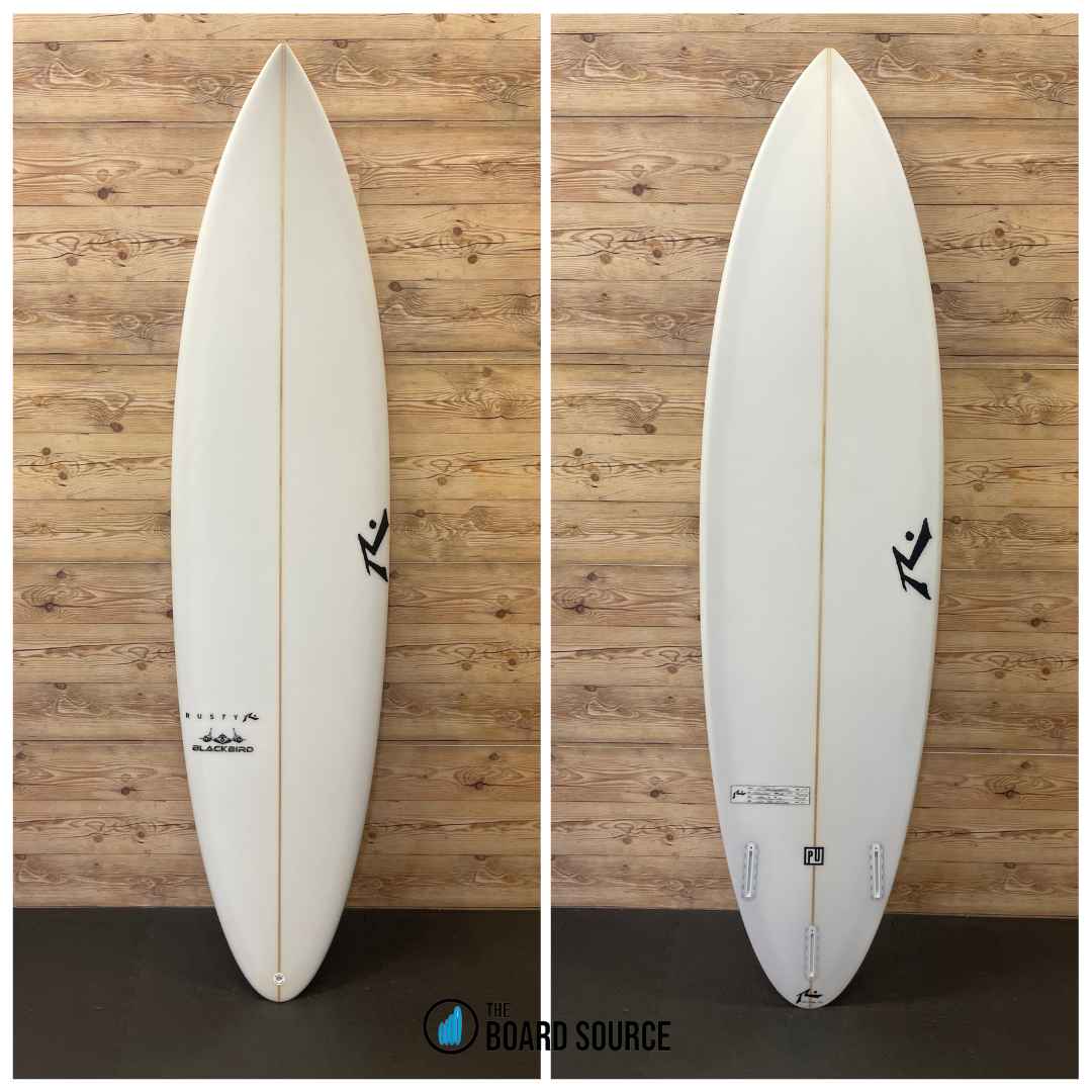 Rusty Surfboards Blackbird 7'2" Step Up Shortboard for sale – The Board ...