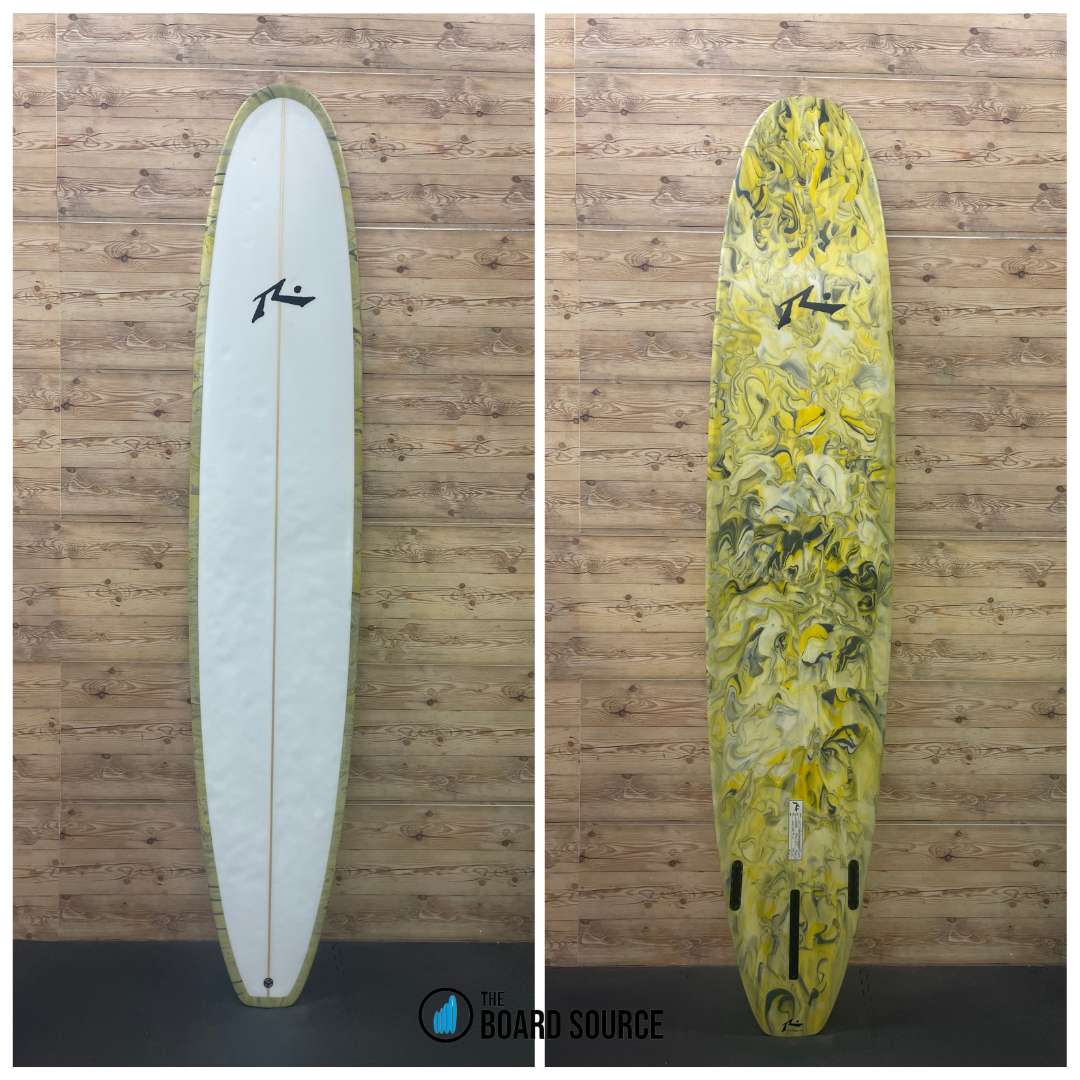 Rusty Surfboards 9'9" Utility 2+1 Longboard at The Board Source