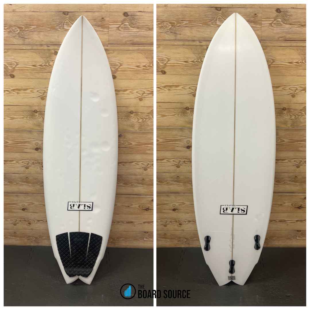 Slab Surfboards Twin+1 Shortboard 5'7" - For Sale – The Board Source