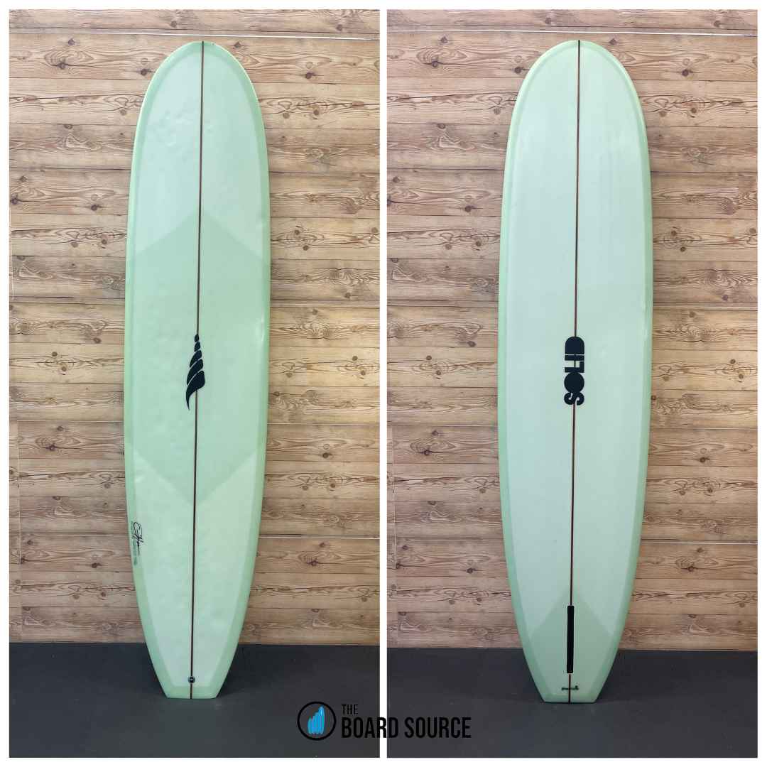 Solid 8'2" Mini longboard Surfboard for Sale San Diego – The Board Source