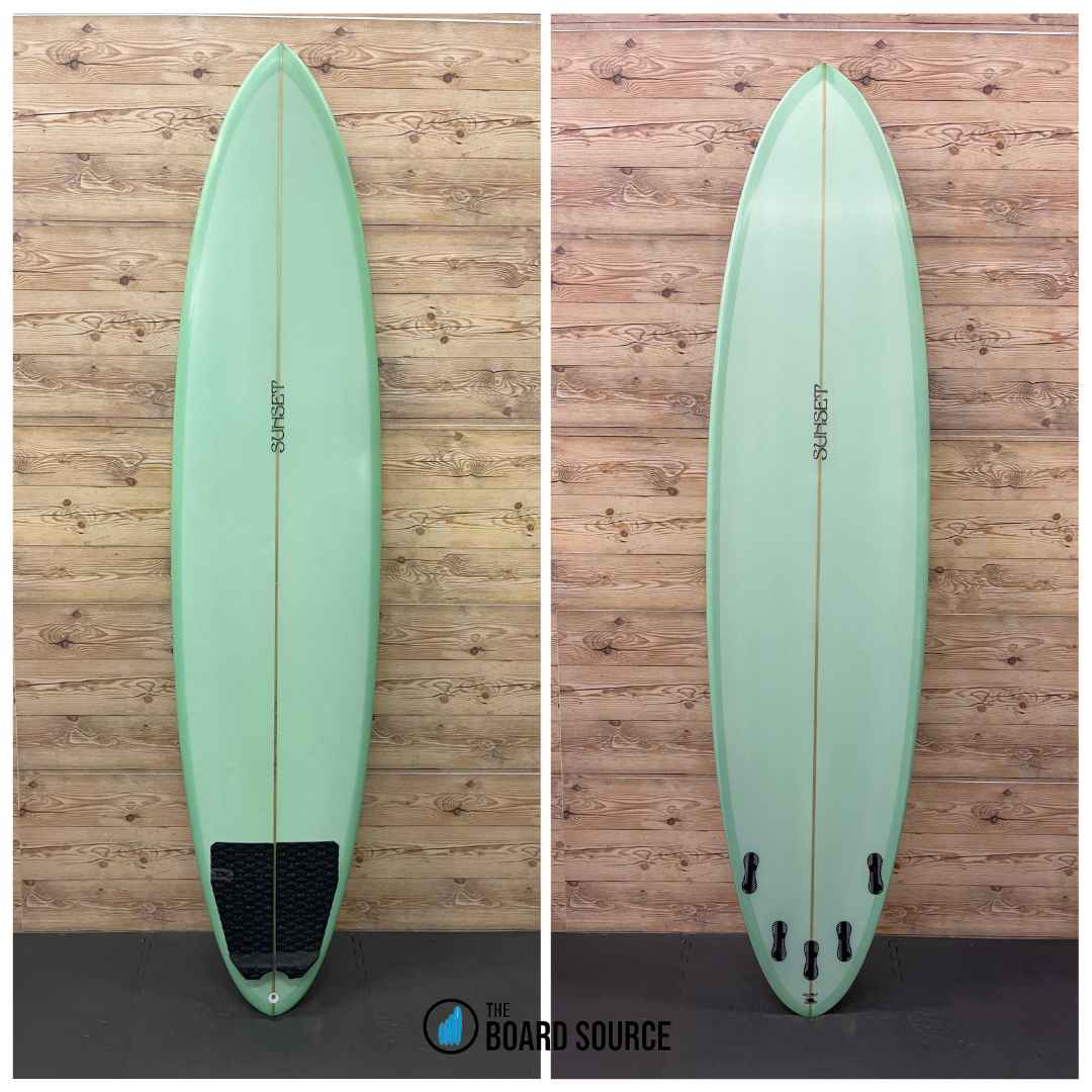 Encinitas Sunset Surfboards Tenor 5 Fin Funboard for Sale – The Board ...