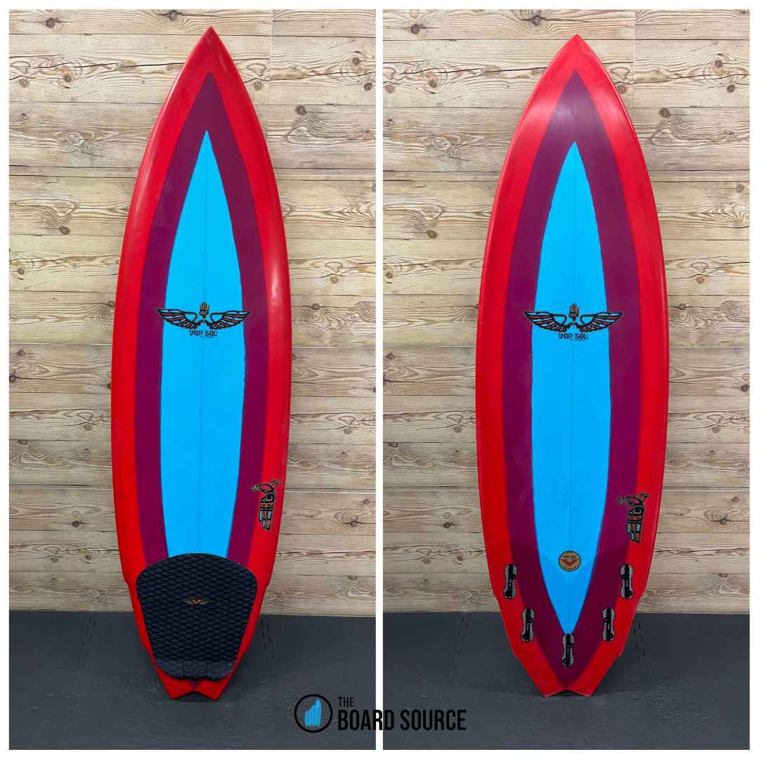 Used Von Sol Viper Surfboard 6'2" for Sale – The Board Source