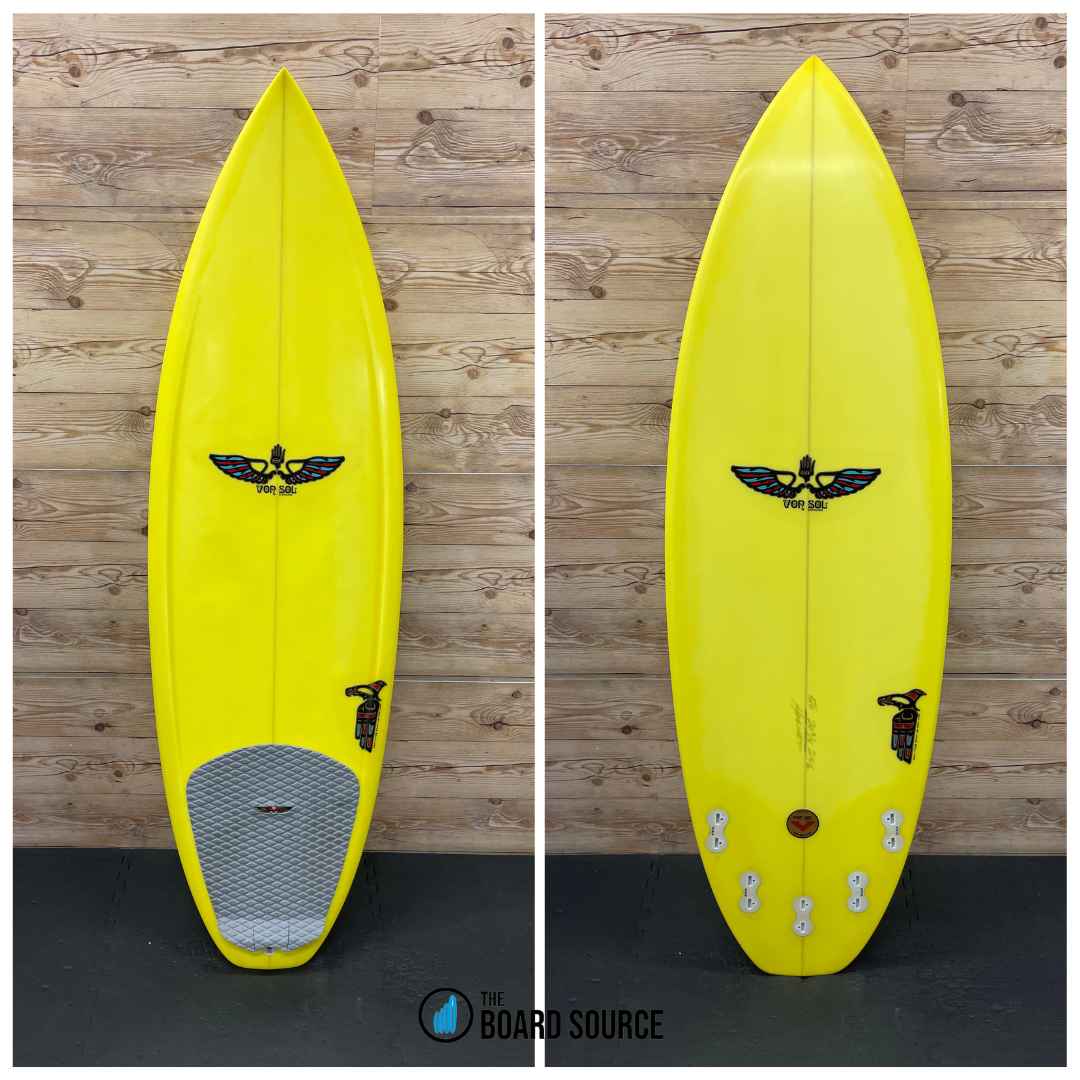 Used Von Sol Surfboards | Hornet 5'10" Epoxy Shortboard – The Board Source