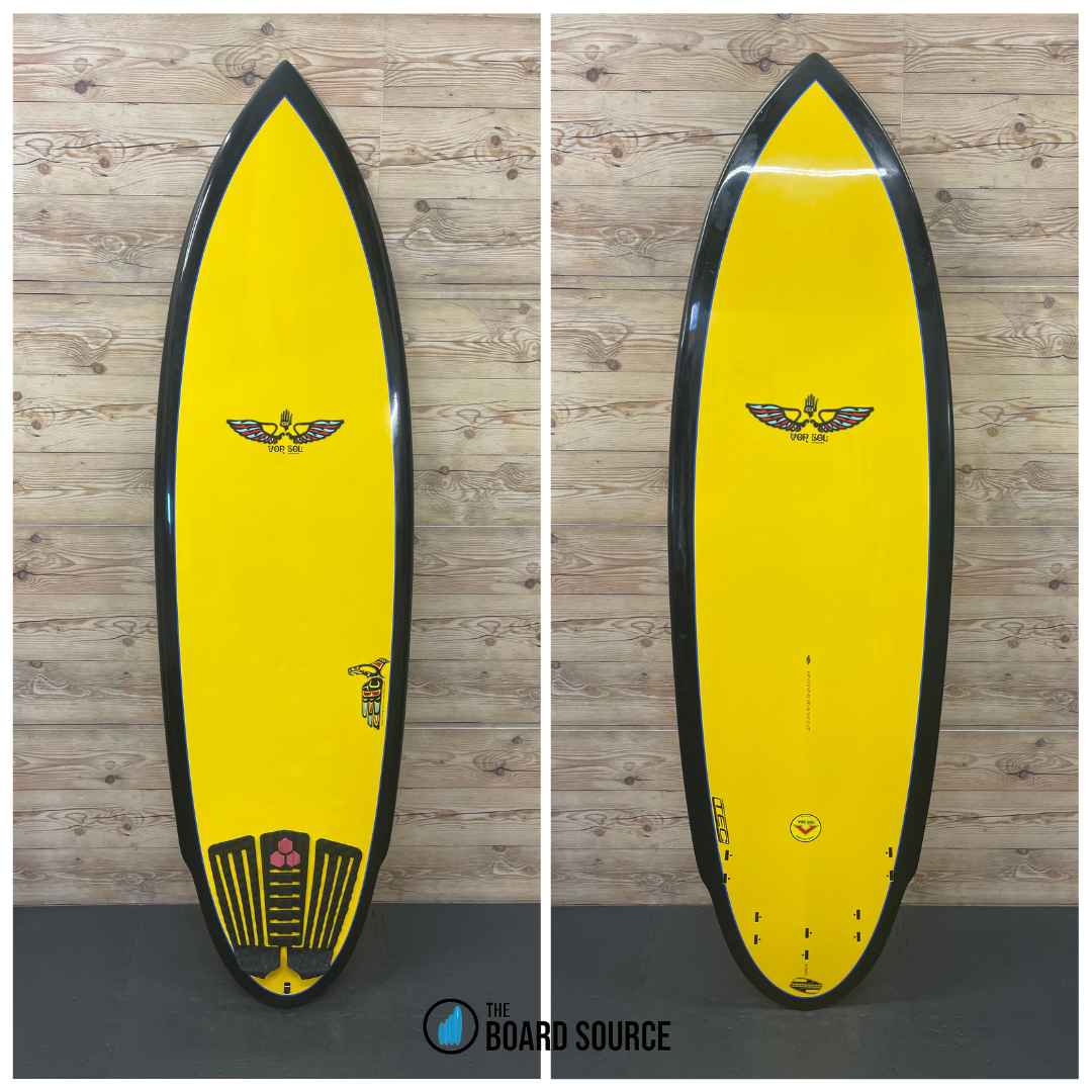 Used Epoxy Von Sol Surfboards Shadow 6'4" For Sale – The Board Source