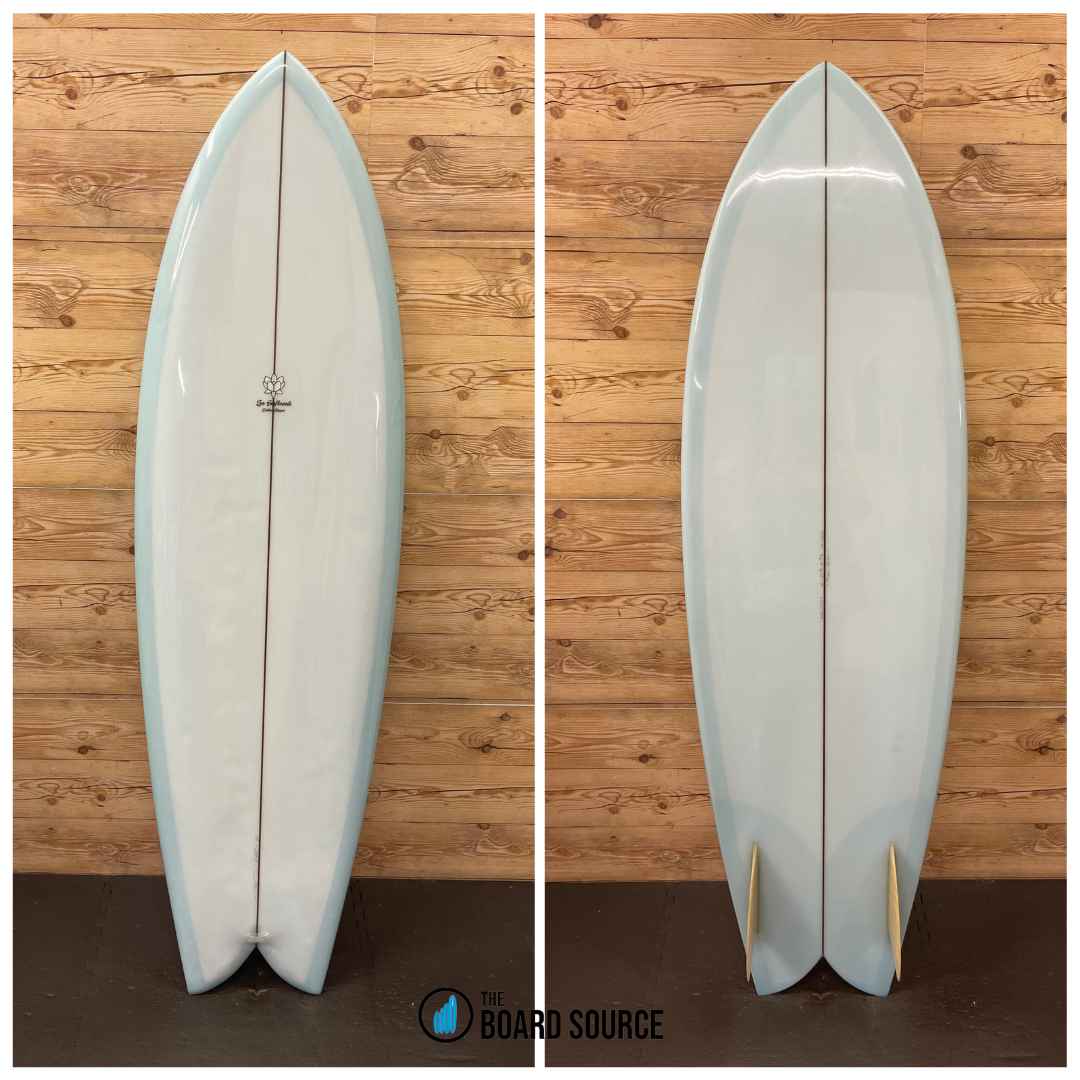 Used Zen Surfboards Twin Flow Keel Fish Surfboard for Sale – The Board ...