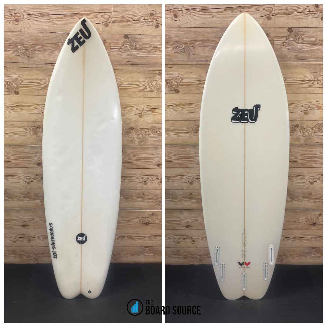 Used ZEU 5 Fin Shortboard for sale – The Board Source